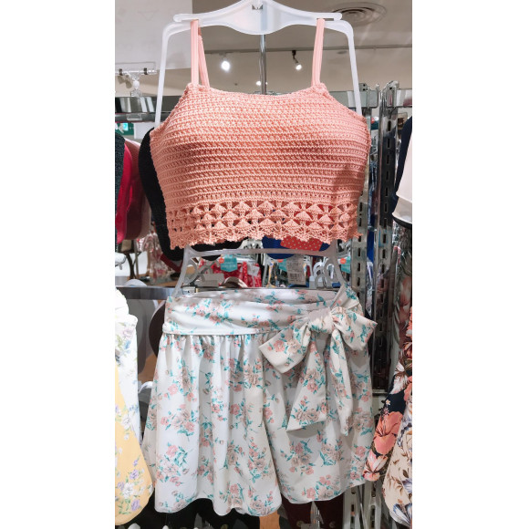 San-ai Resort 名古屋パルコ南館7F☆卒業旅行にオススメ☆2020年新作トレンド☆Sweet Flavorショートパンツ付3点セット | San-ai Resort（三愛水着楽園 ...