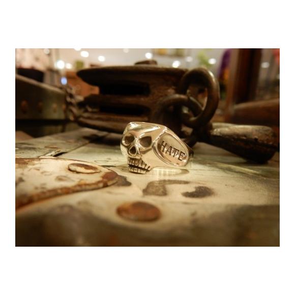 JimSkull Ring LOVE&HATE | チャコールグリーン・ショップニュース | 名古屋PARCO-パルコ-