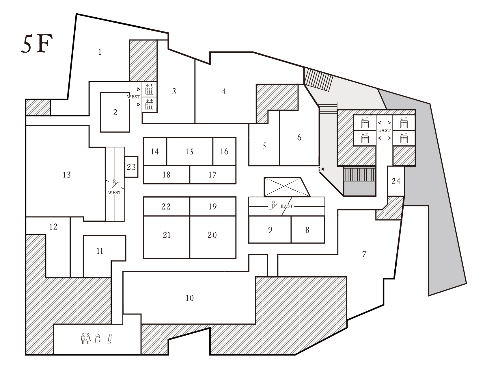 フロアガイド(5F) | 渋谷PARCO(パルコ)